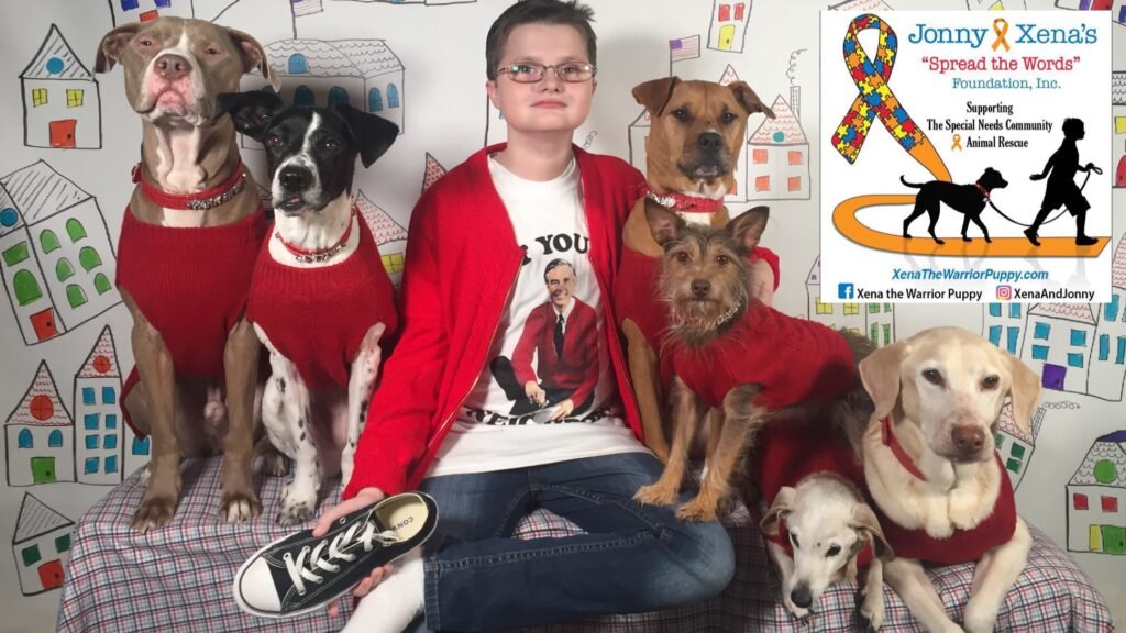 Xena The Warrior Puppy | Jonny and Xena Spread the Words Foundation, Inc